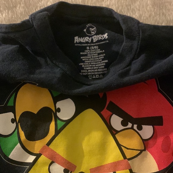 Shirts & Tops | Angry Birds Shirt | Poshmark